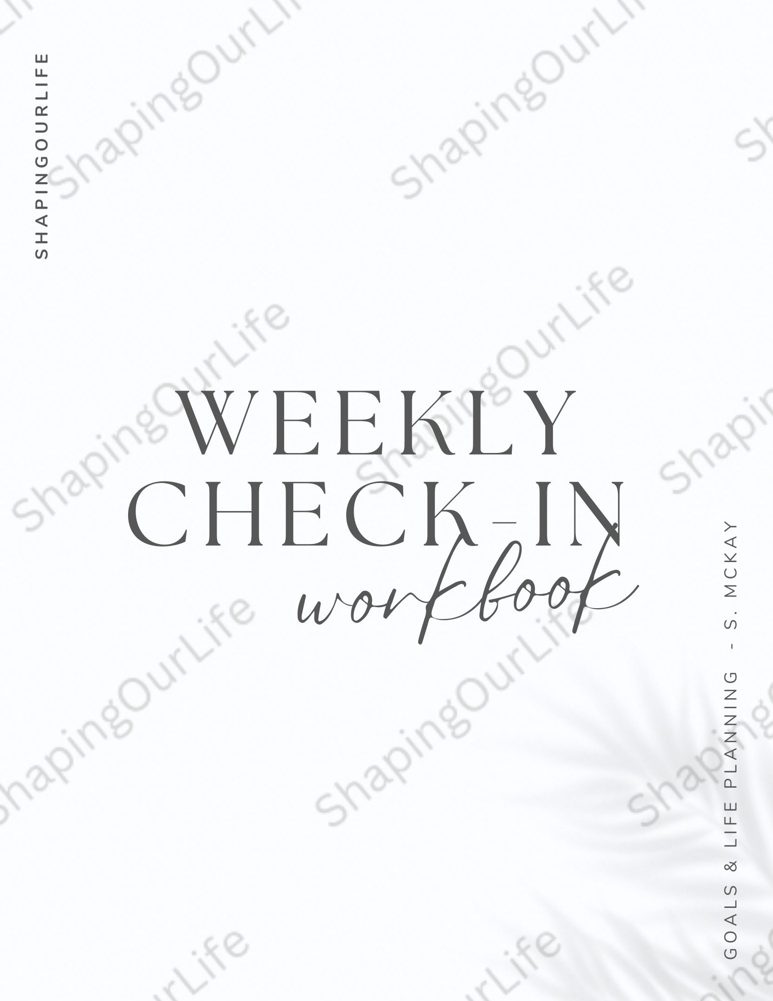 Weekly Check-in - Couple's Meeting Workbook Printable - Etsy
