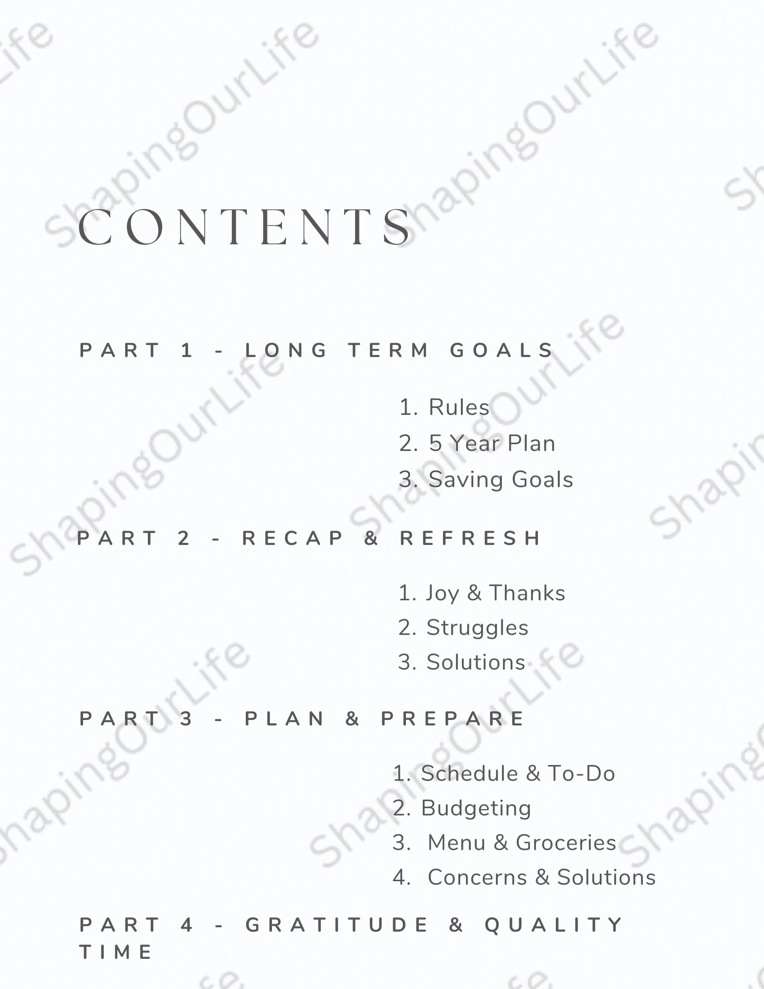 Weekly Check-in - Couple's Meeting Workbook Printable - Etsy
