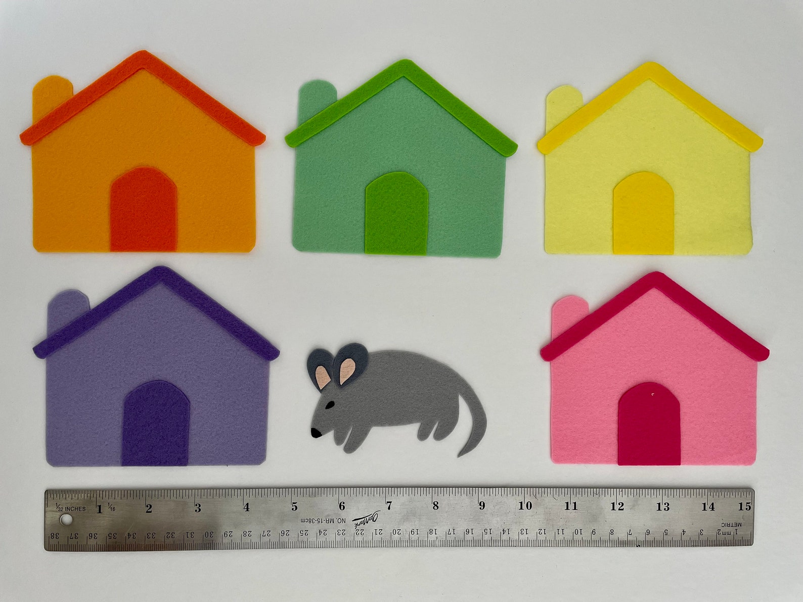 Little Mouse Hide and Seek Game - Felt Story, Flannel Board, Storytime ...