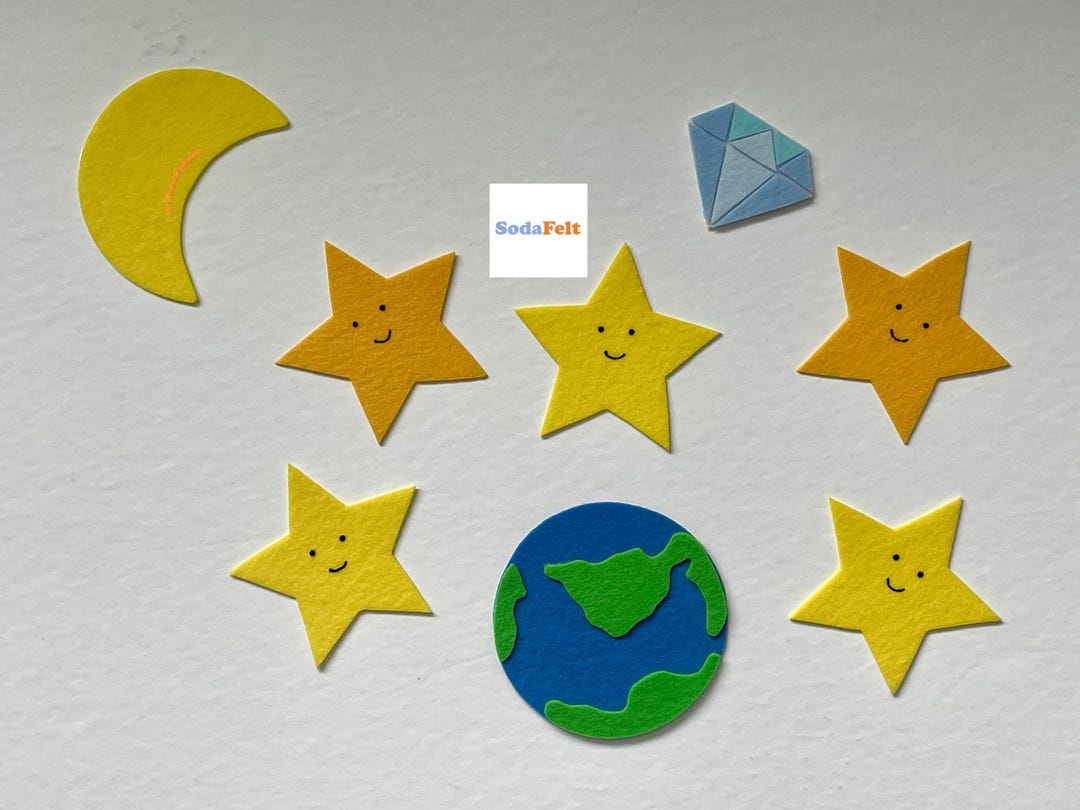 Twinkle, Twinkle, Little Star Felt Story Set: ECE, Library, Speech ...