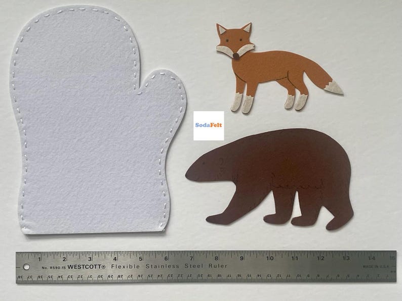 The Mitten - Felt Story, Flannel Board, Storytime, Speech Therapy, Ece ...