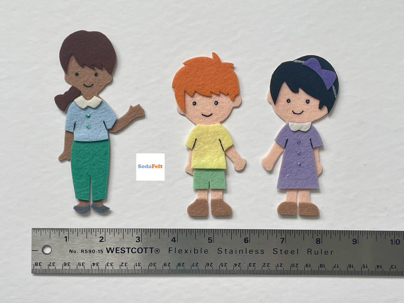 Mary Had a Little Lamb - Felt Story, Flannel Board, Storytime, Circle ...