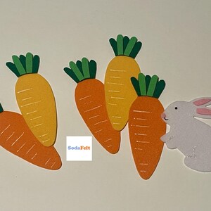 Five Little Carrots - Felt Story, Flannel Board, Storytime, Circle Time ...