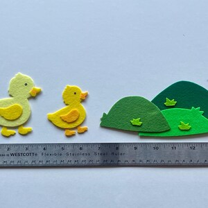 Five Little Ducks: Felt Story, Flannel Board, Storytime, Circle Time ...