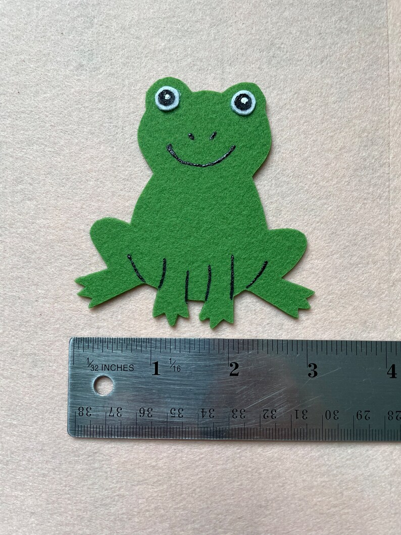 Five Speckled Frogs Felt Story Set: Flannel Board, Story Time - Etsy