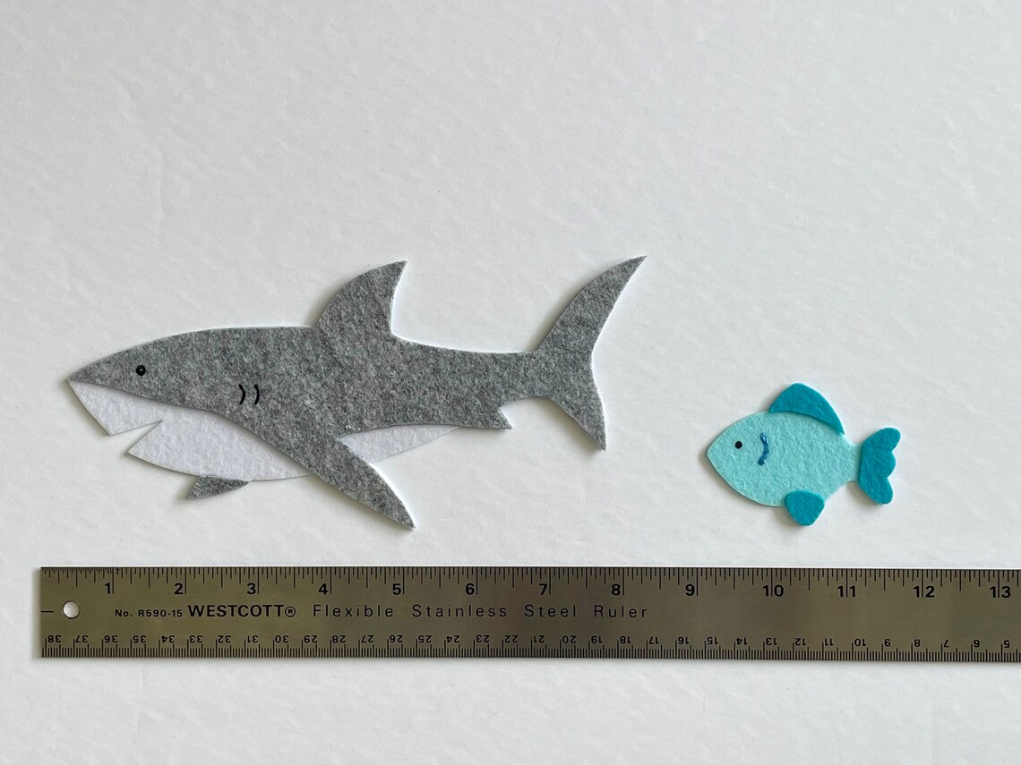 Five Little Fish - Felt Story, Flannel Board, Story Time, Circle Time ...