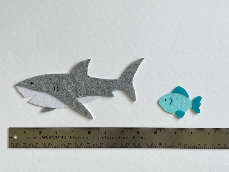 Five Little Fish - Felt Story, Flannel Board, Story Time, Circle Time ...