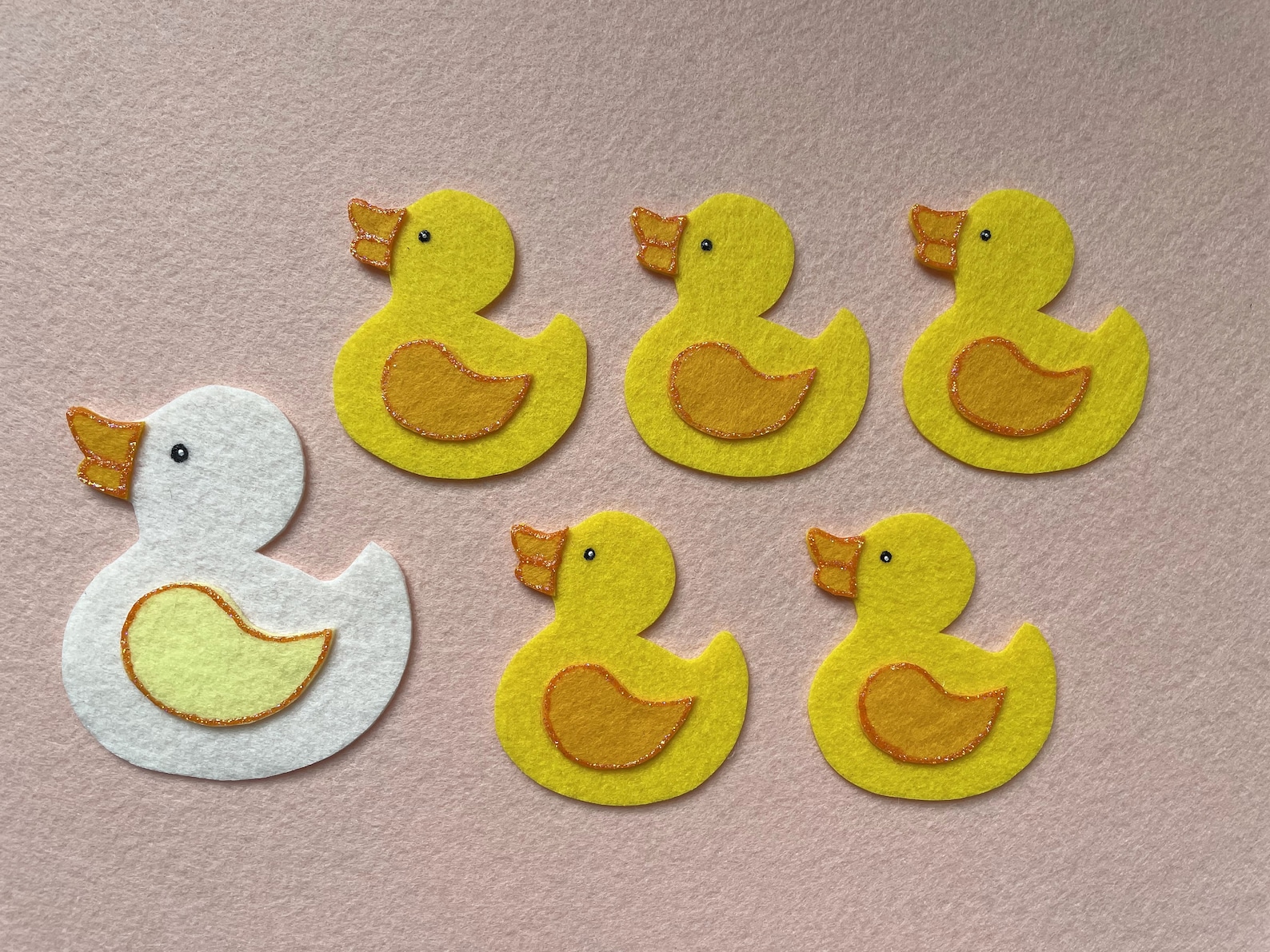 Five Little Ducks: Felt Story, Flannel Board, Storytime, Circle Time ...