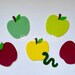Five Little Apples + A Little Worm Hide-and-seek Game: Flannel Board ...