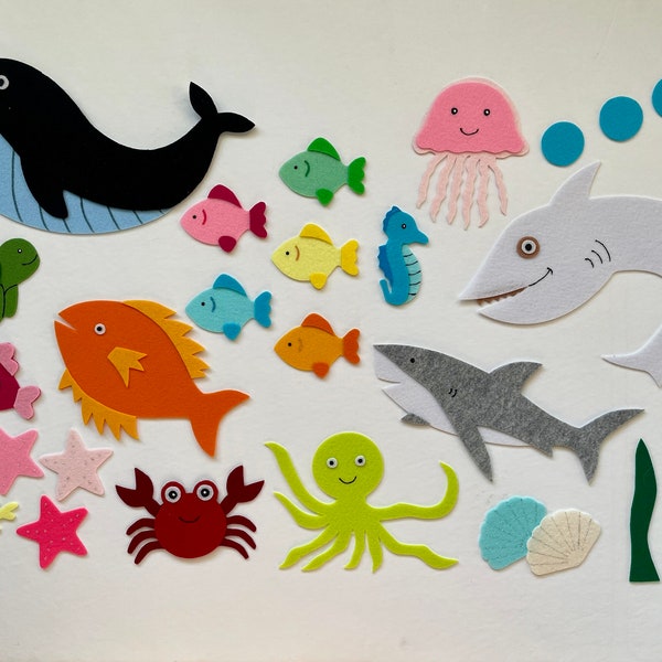 Ocean Felt Board - Etsy