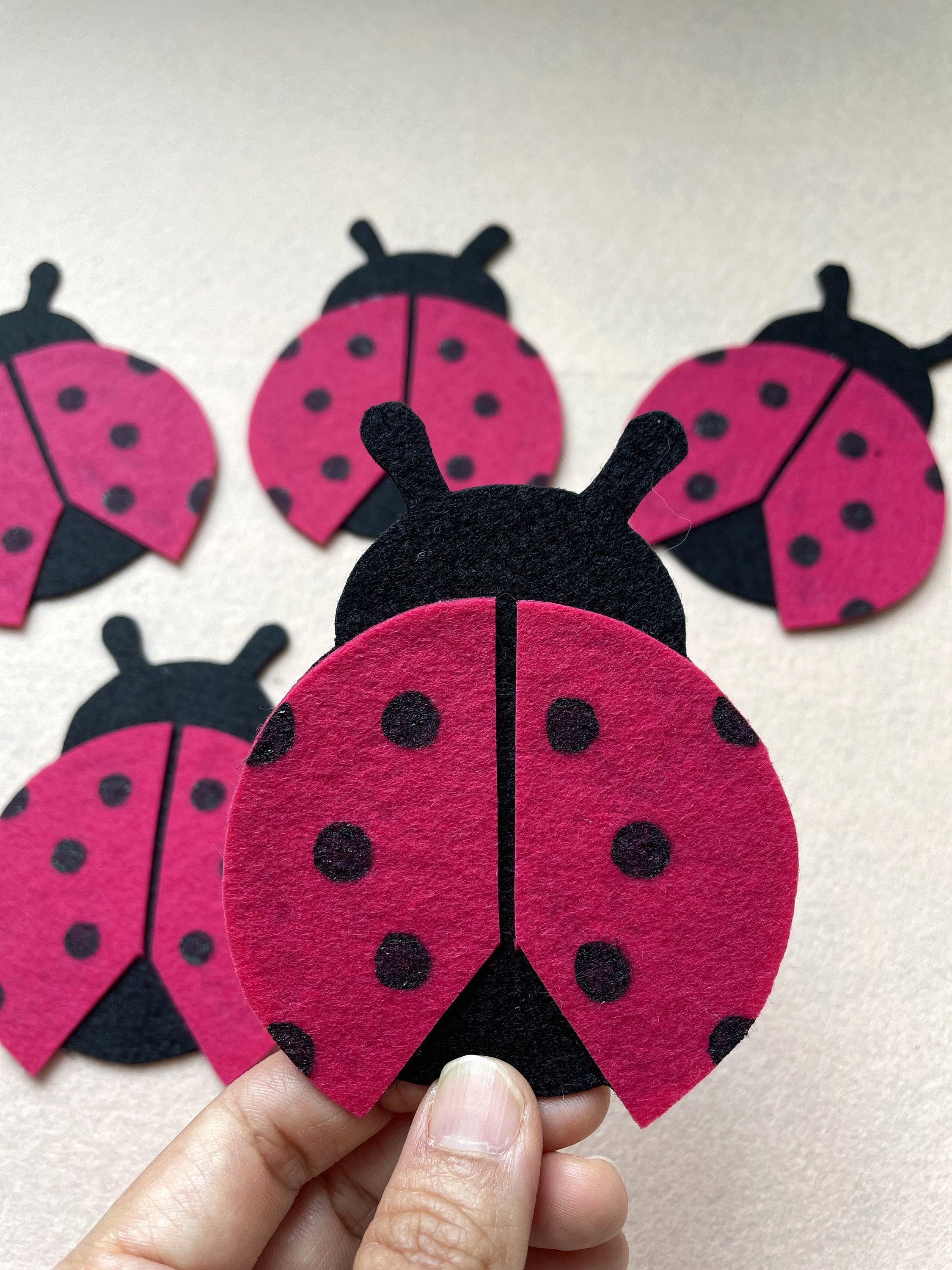 Five Little Ladybugs: Felt Story, Flannel Board, Storytime, Circle Time ...