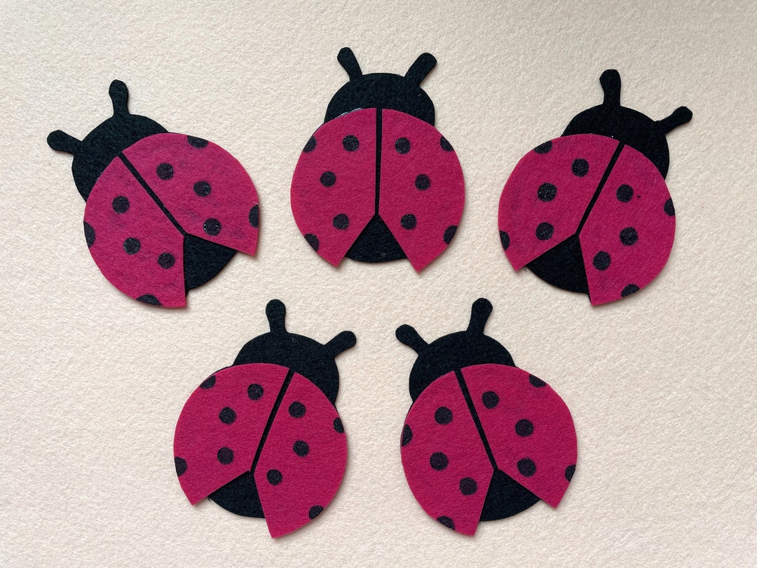 Five Little Ladybugs: Felt Story, Flannel Board, Storytime, Circle Time ...