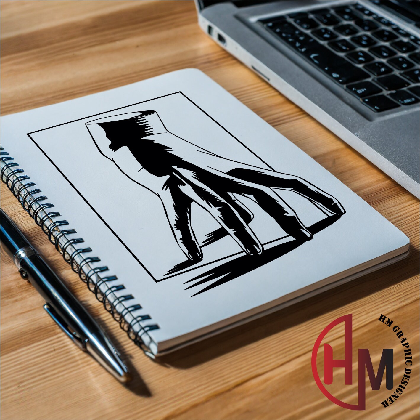 Hand Laser Cut Svg Dxf Files Wall Sticker Engraving Decal Silhouette ...