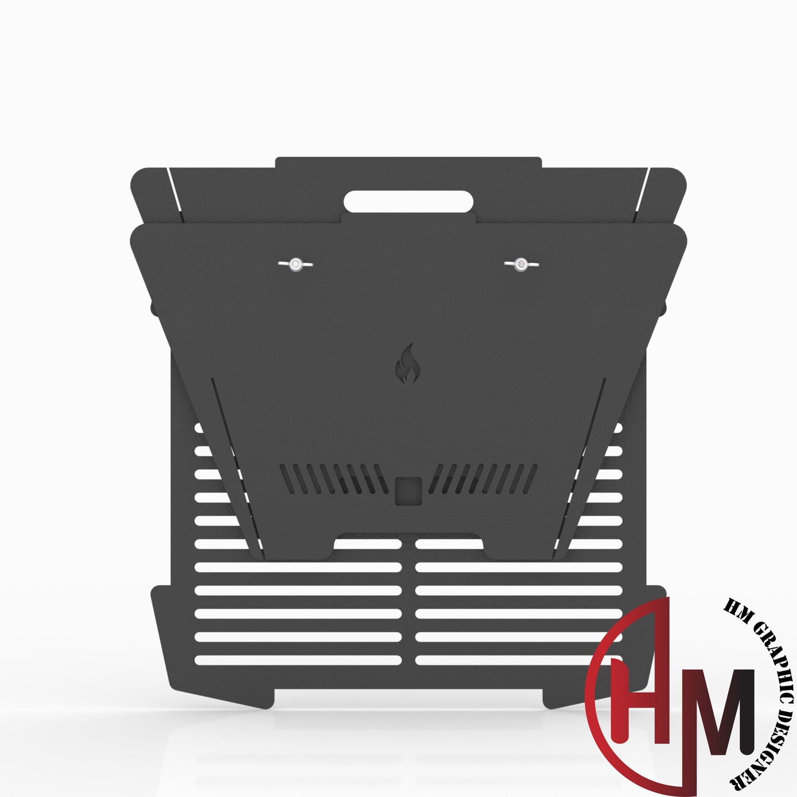 Square Fire Pit Dxf, BBQ, Barbecue Plasma Files, Grill Fire Pit, CNC ...