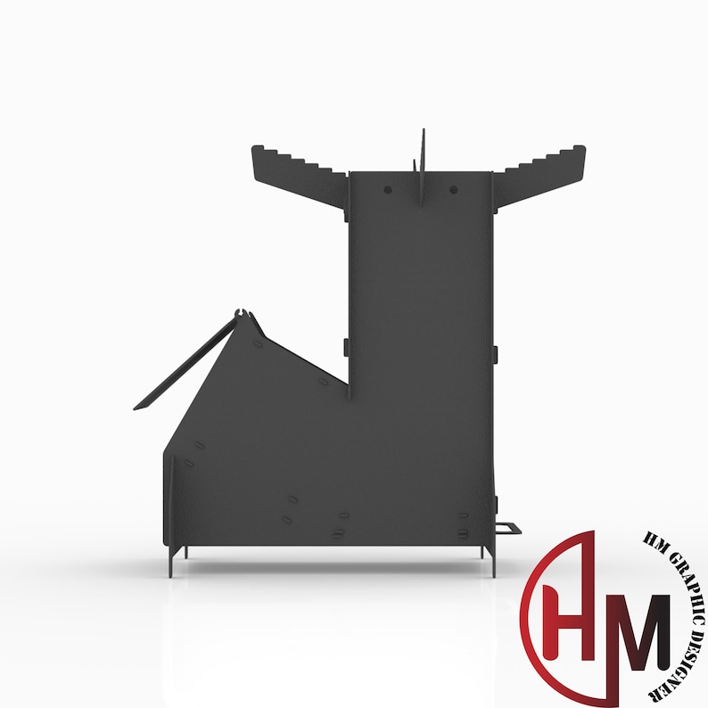 Rocket Stove Fire Pit Dxf, BBQ , Barbecue Plasma Files , Grill Fire Pit ...