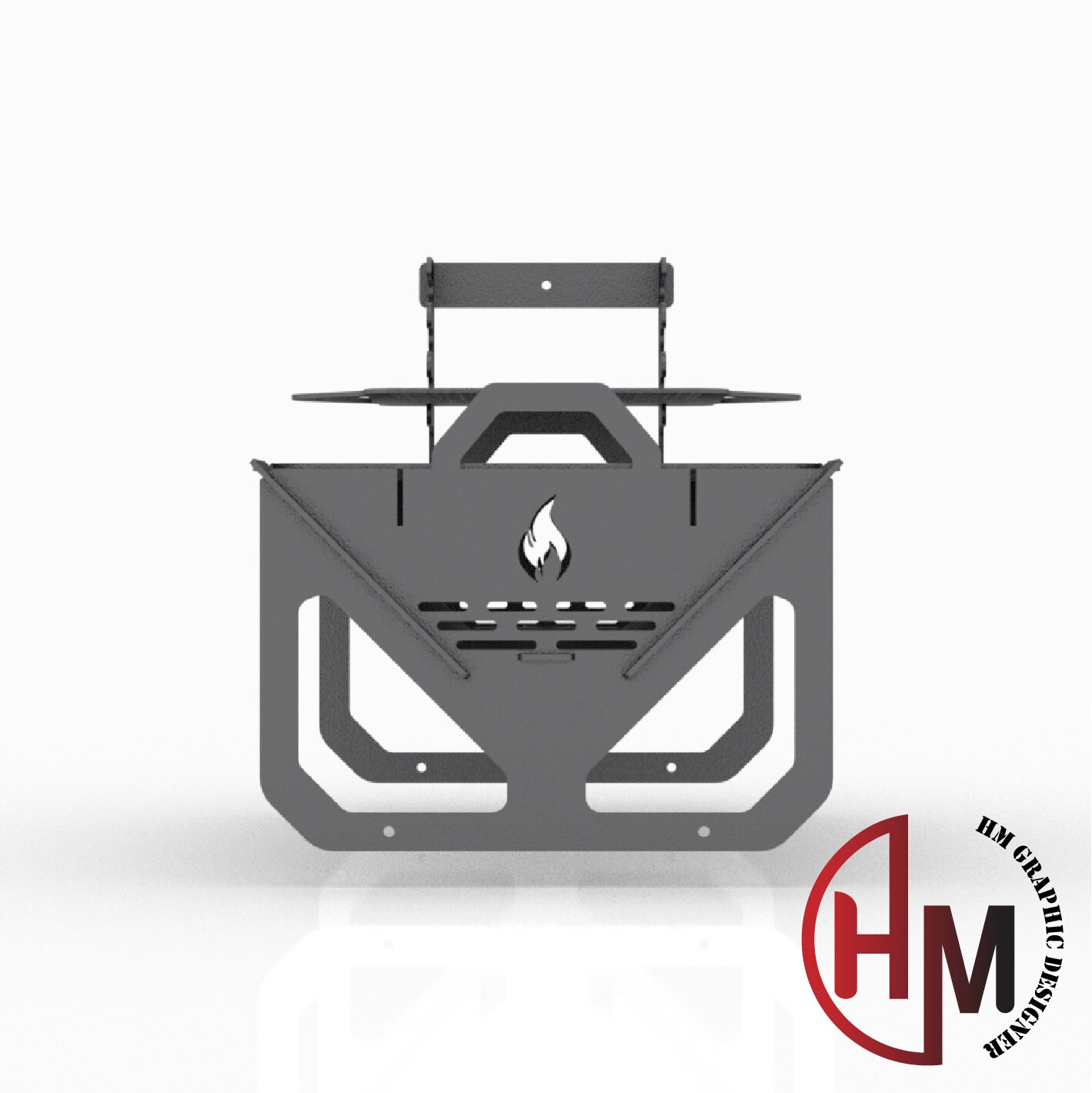 Outdoor Fire Pit File ,bbq Barbecue Dxf Files for Plasma, Grill Fire ...