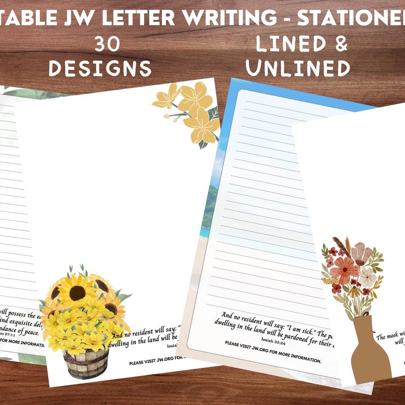 Jw Letter Writing - Etsy
