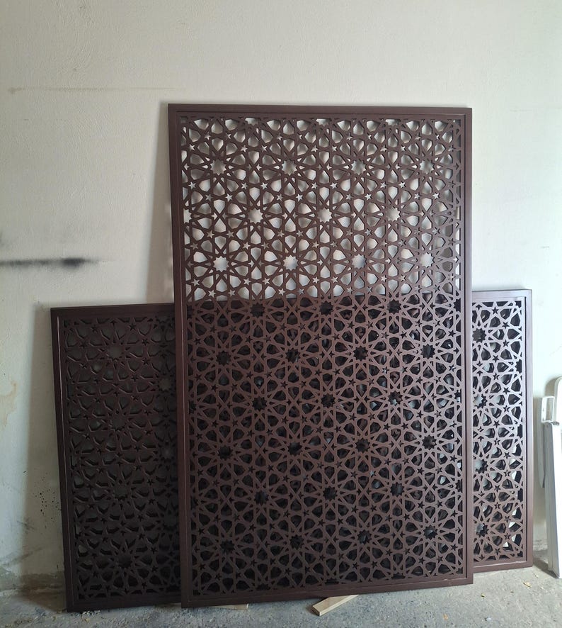 Moroccan Wood Panel, Wooden Mashrabiya Furniture,3d Wood Panels,wood ...