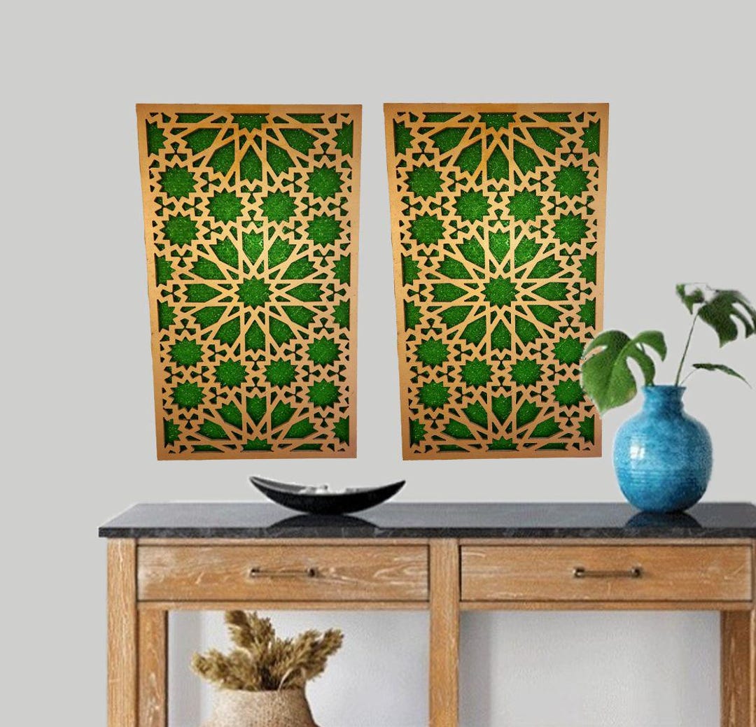 Doorway Arch ,moroccan Wood Panel, Ethnic Home Decor , Mashrabiya ...