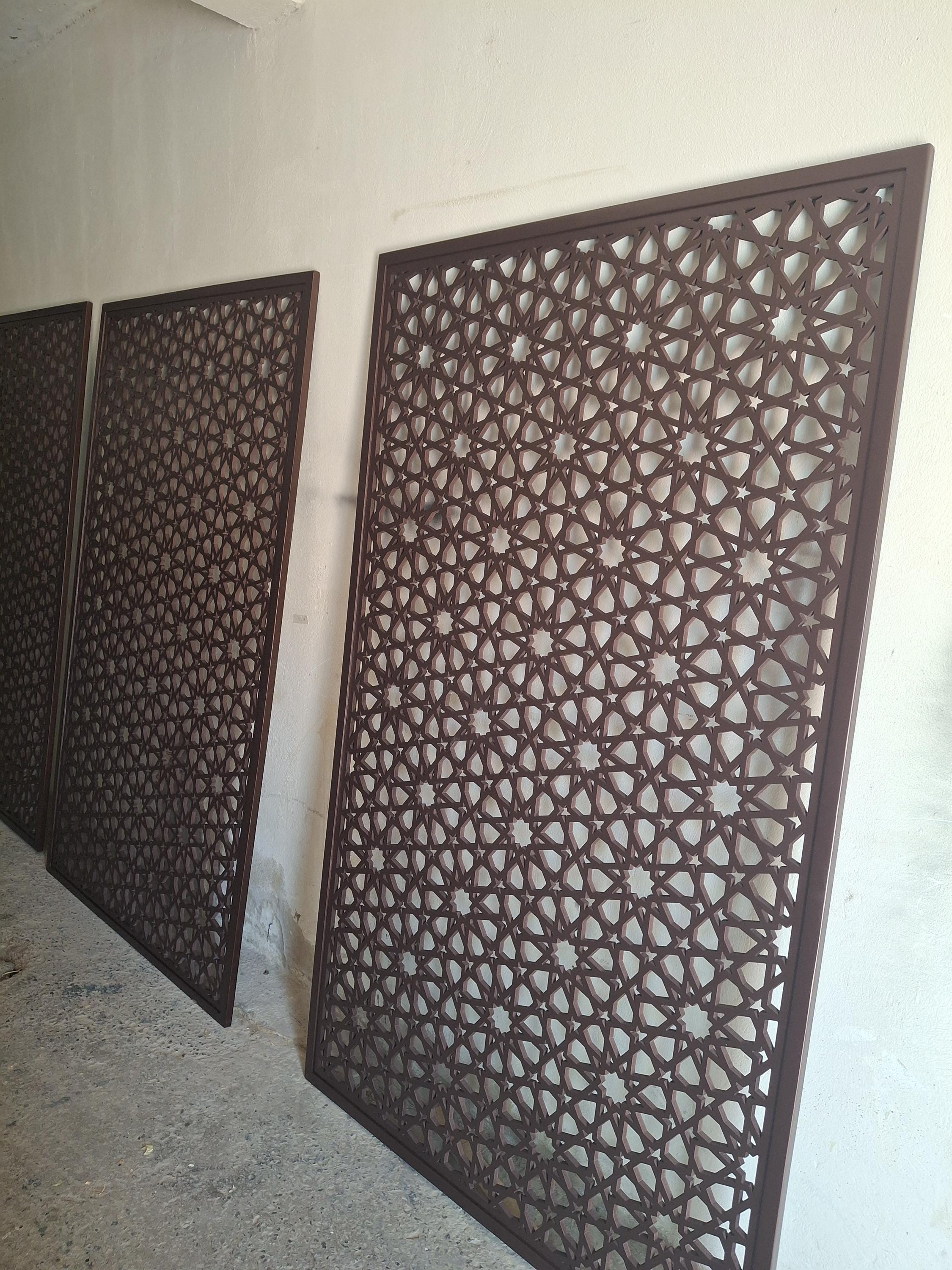 Moroccan Wood Panel, Wooden Mashrabiya Furniture,3d Wood Panels,wood ...