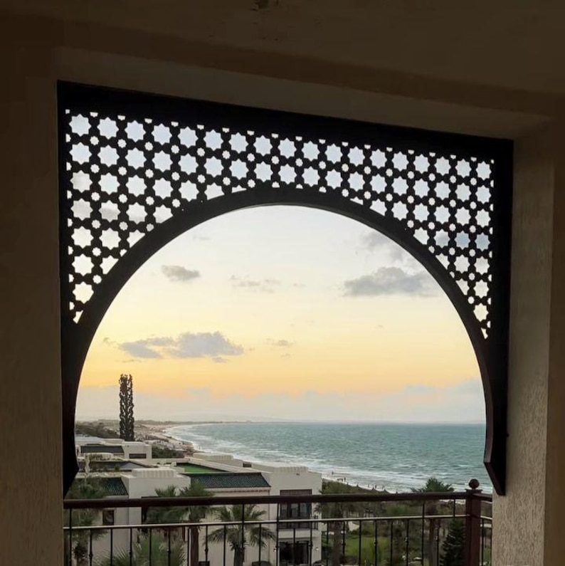 Moroccan Décor ,mashrabiya Arab Door Moroccan,window Screen,moroccan ...