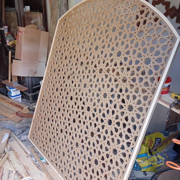 Moroccan Wood Panel - Etsy