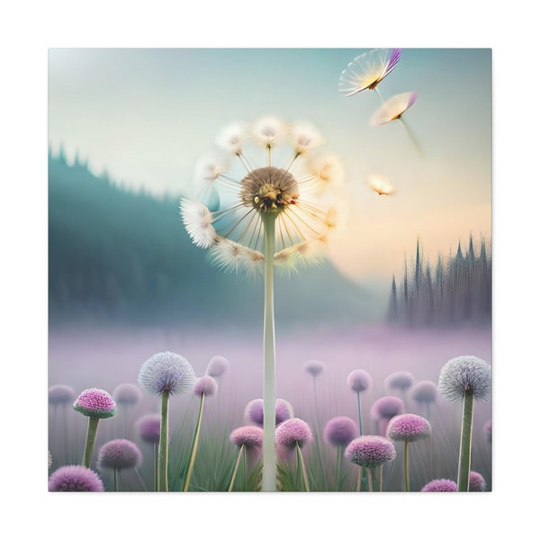 Dandelion Art - Etsy