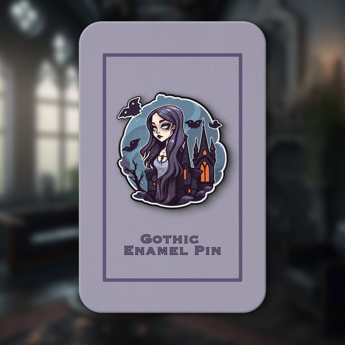 Gothic Girl SVG Sticker Bundle Set of 4 Dark and Mysterious Designs SVG ...