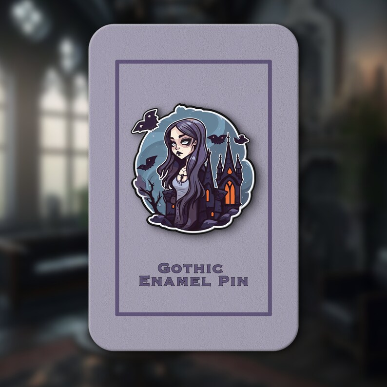 Gothic Girl SVG Sticker Bundle Set of 4 Dark and Mysterious Designs SVG ...