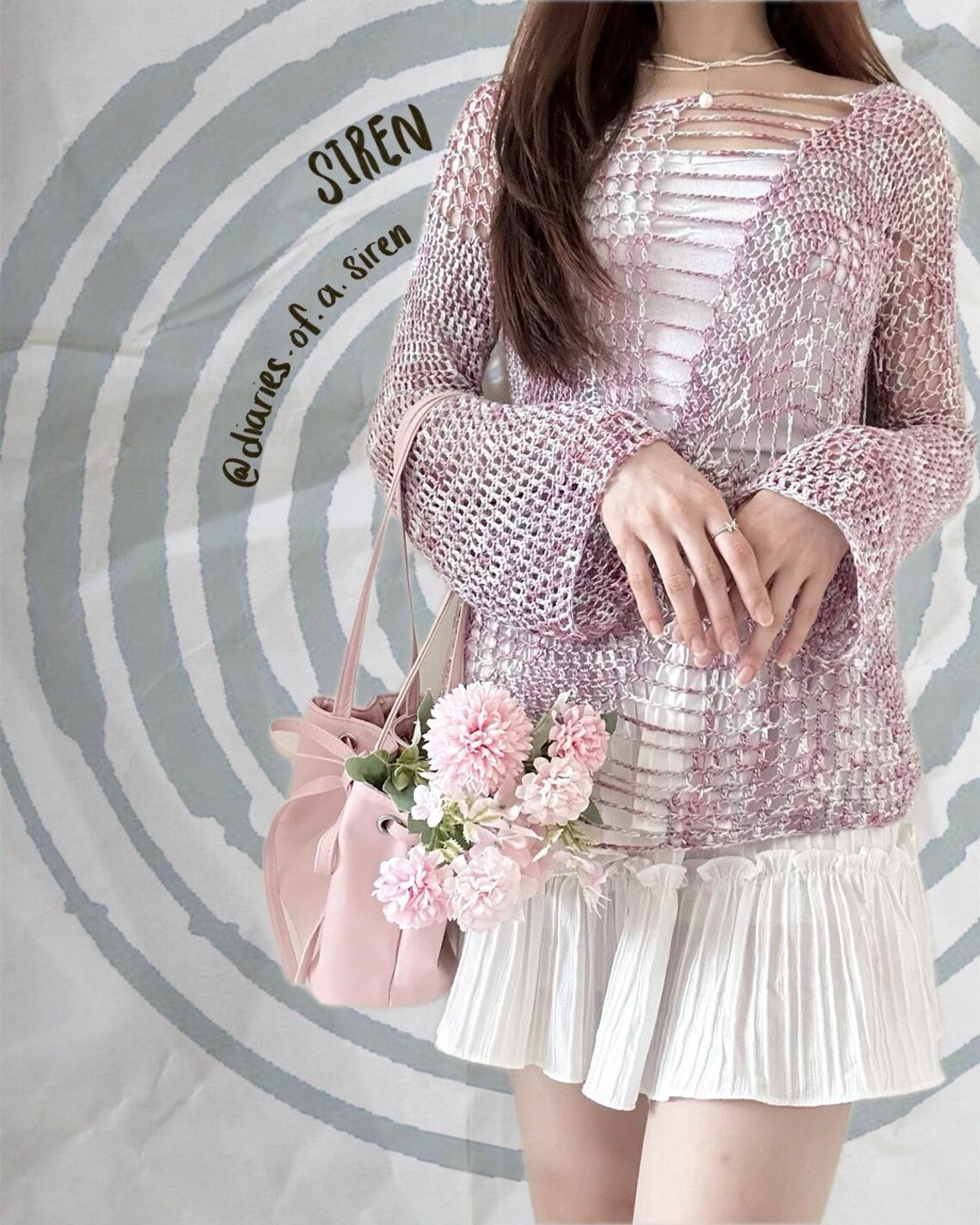 Alimpuyo Distressed Sweater Crochet Pattern - Etsy