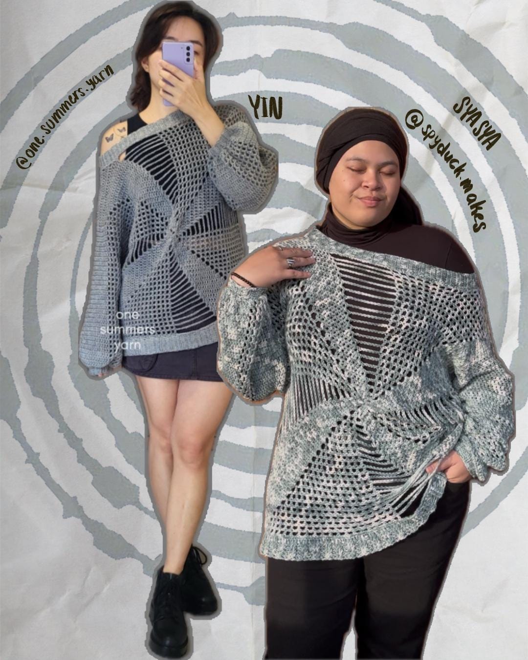 Alimpuyo Distressed Sweater Crochet Pattern - Etsy