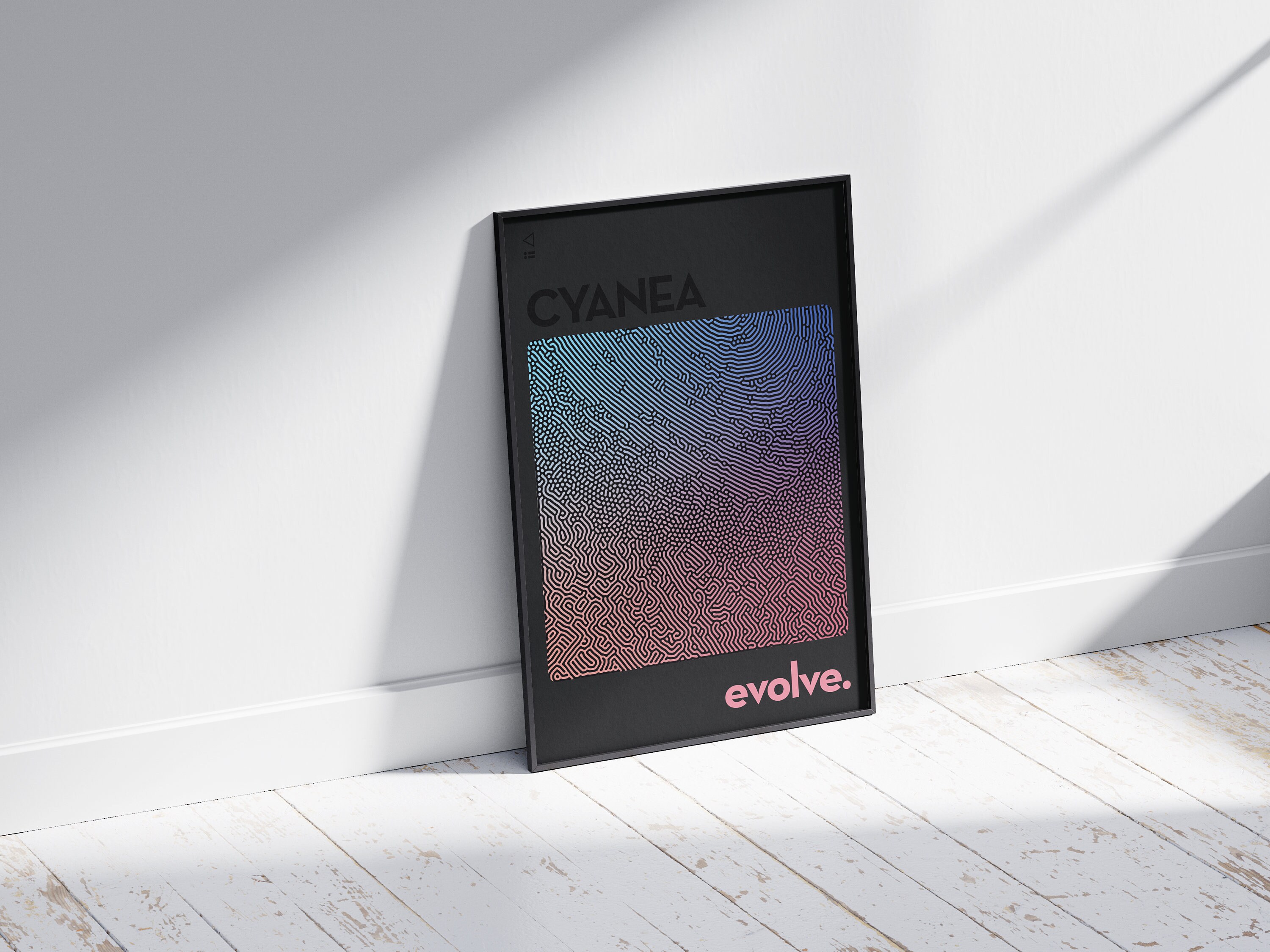 Cyanea EVOLVE Digital Downloadable Print Poster Abstract Organic Minimalism Wall Art Decor - Etsy