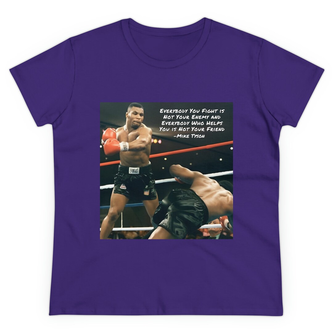 Women's Mike Tyson Iconic Quote T-shirt in Multiple Colors - Etsy