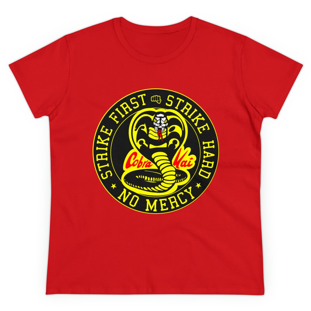 Women's Cobra Kai T-shirt in Multiple Colors - Etsy