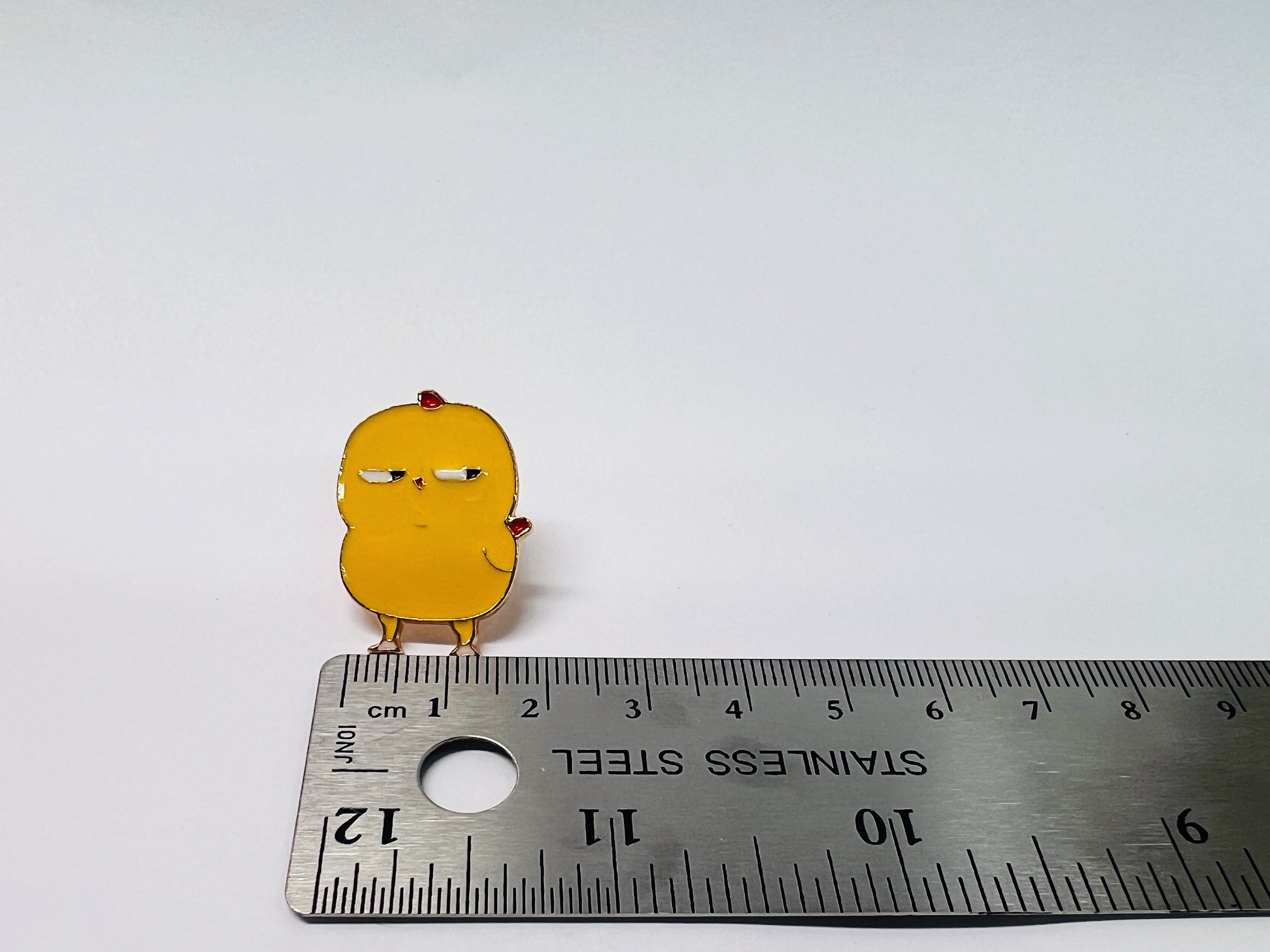 Suspicious Chicken Pin - Cluck and Mischief: Unisex, Women's, Men's ...