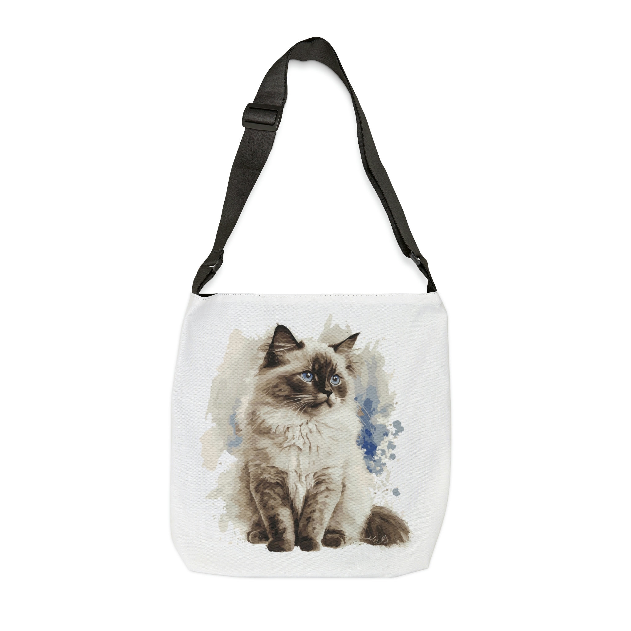 Ragdoll Cat Tote Bag Ragdoll Kitten Lover Gift Idea, Watercolor Design ...