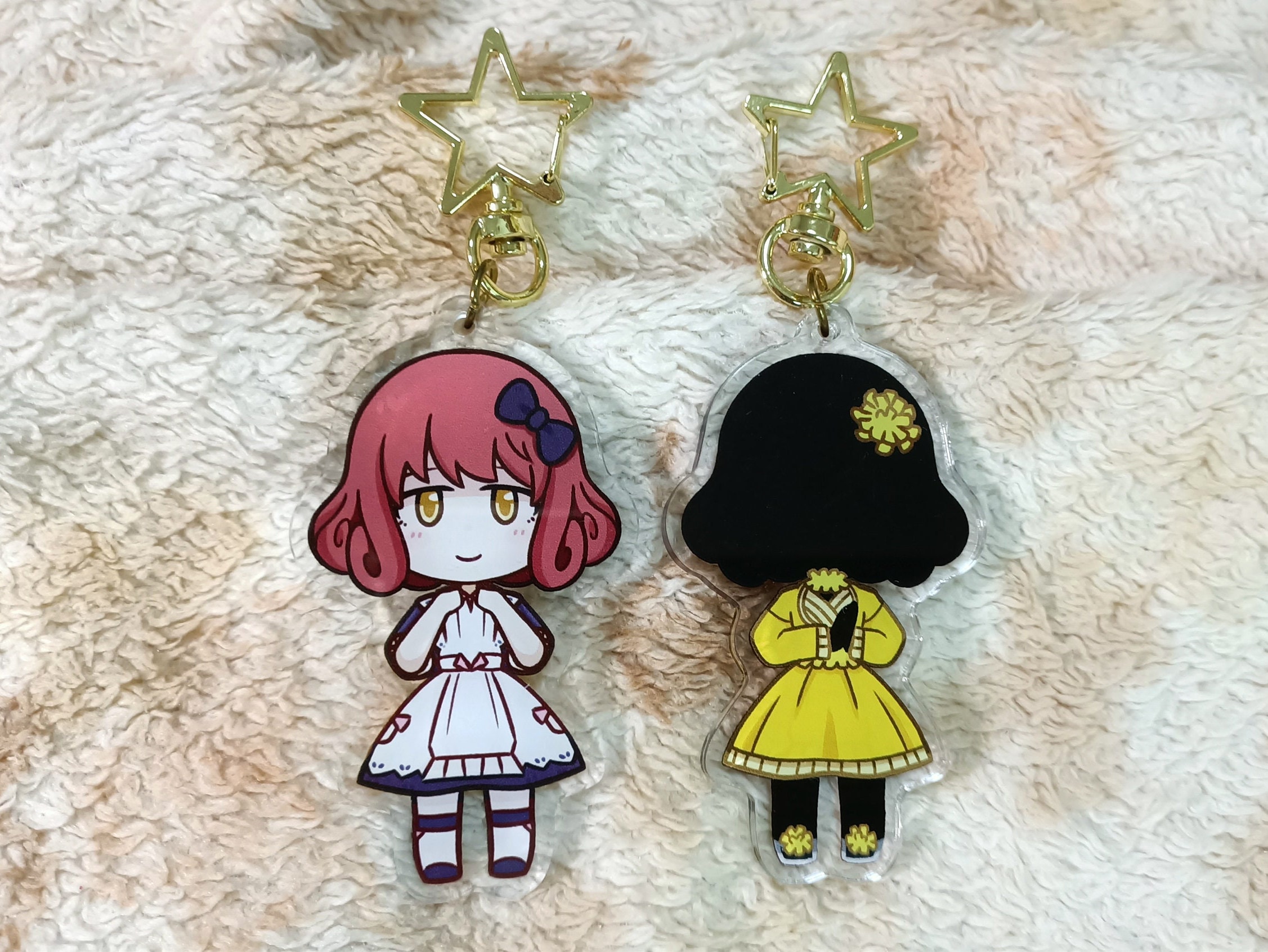Shadows House Double-sided Keychains Emilico/kate, Lou/louise, Rum ...