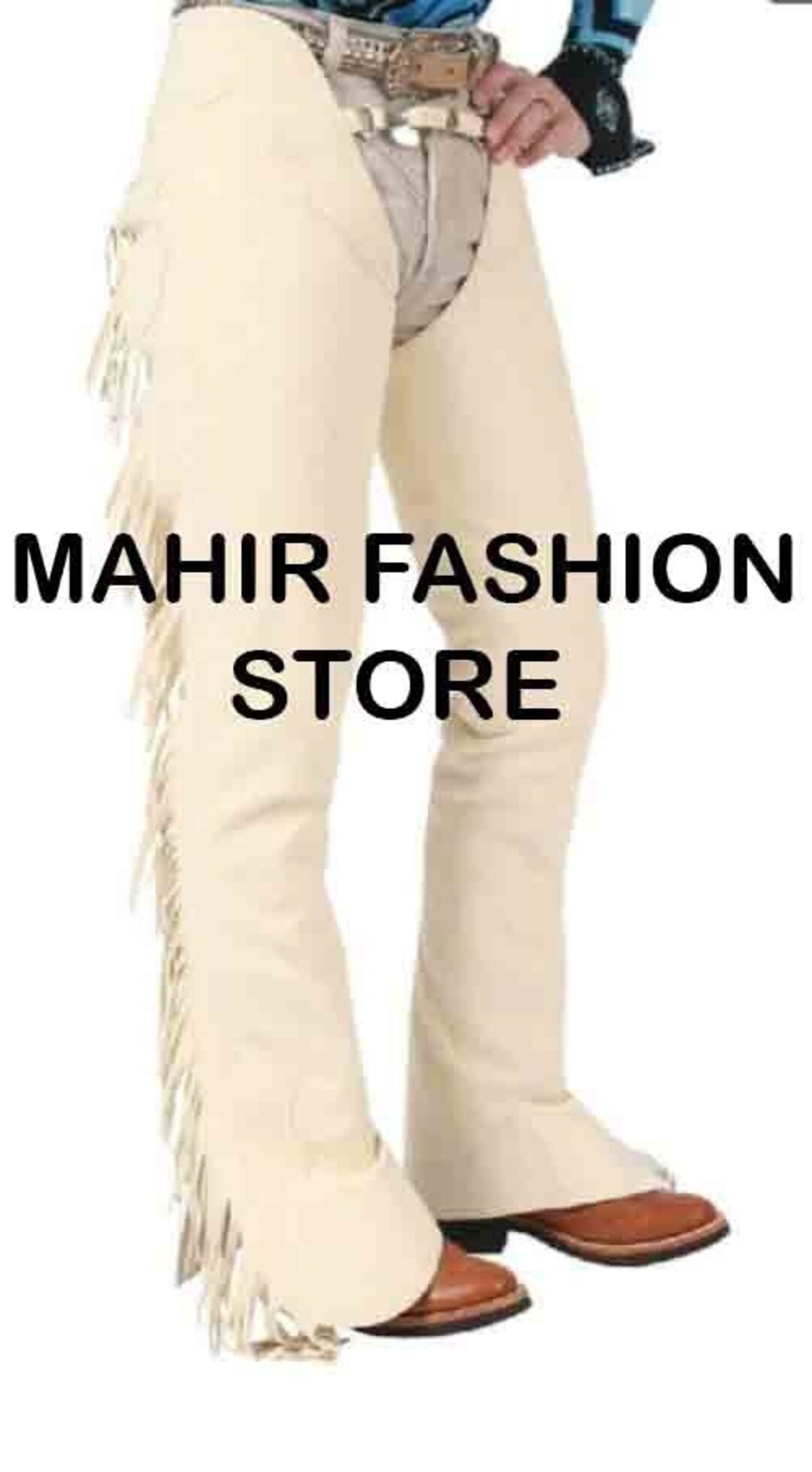 Simplicity Suede Chap Fringed Chap Custom Made Chap Hand Made Chap ...