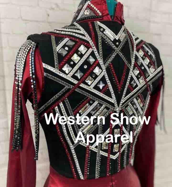 Bolero With Shirtwestern Custom Rodeo Queen Jacket, Showmanship ...