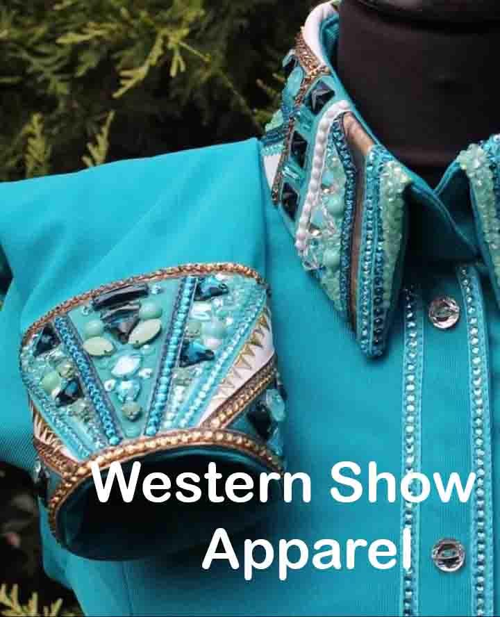 Vest With Shirt Western Custom Rodeo Queen Jacket, Showmanship ...