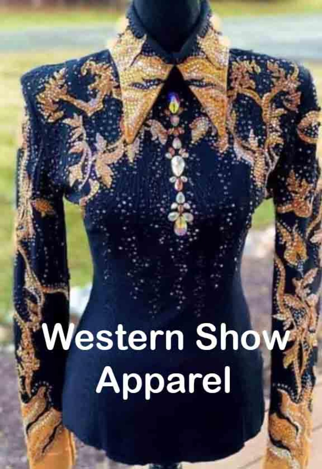 Western Showmanship Jacket, Horsemanship Jacket , Western Pleasure ...