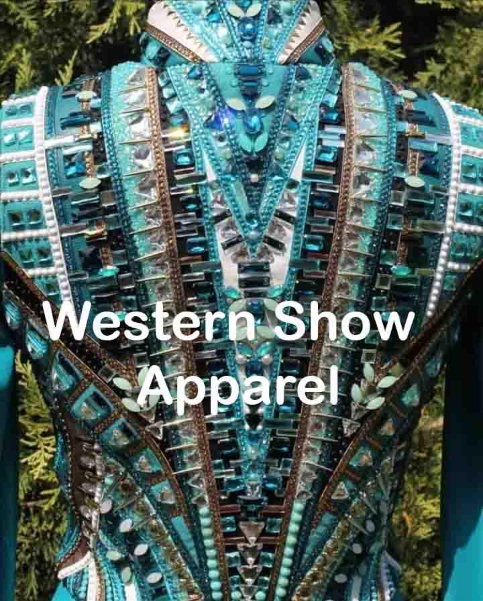 Vest With Shirt Western Custom Rodeo Queen Jacket, Showmanship ...
