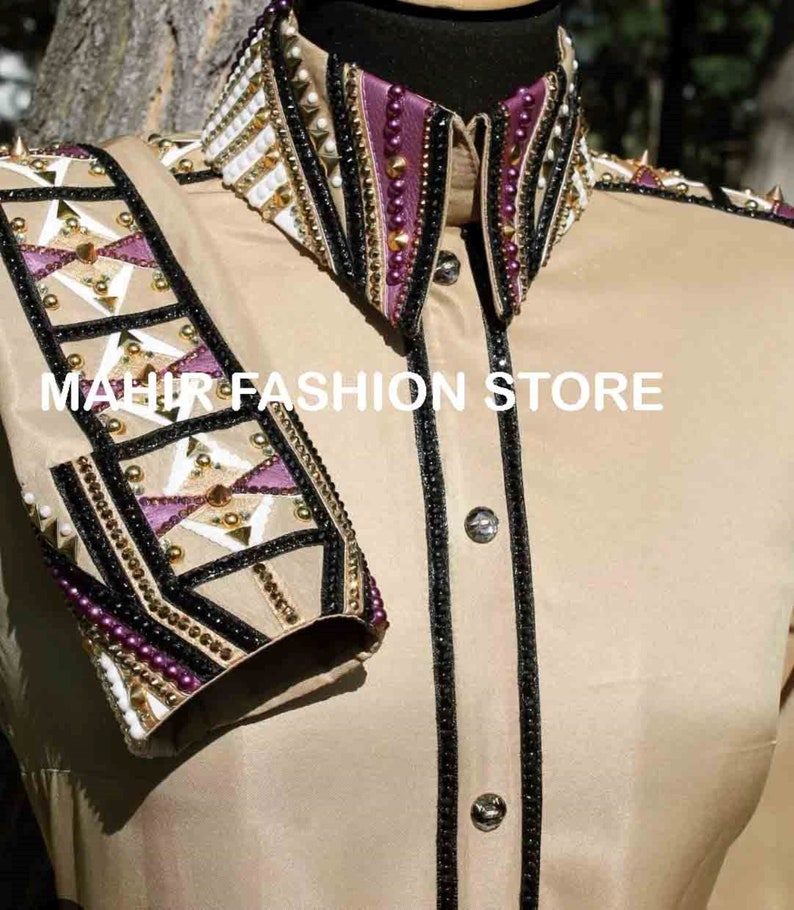 Western Show Shirts . Western Women Show Shirt. Showman Ship Shirt ...