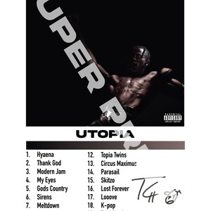 Utopia Album Cover Design digital - Etsy