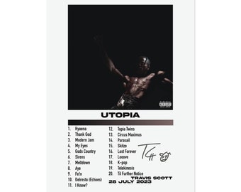 Utopia Album Cover Design digital - Etsy