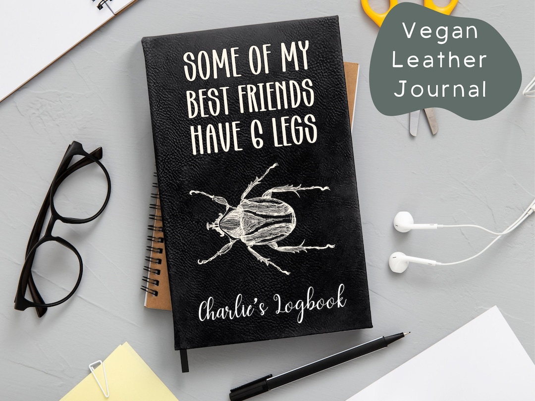 PERSONALIZED ENTOMOLOGY LOGBOOK Notebook, Custom Entomologist ...