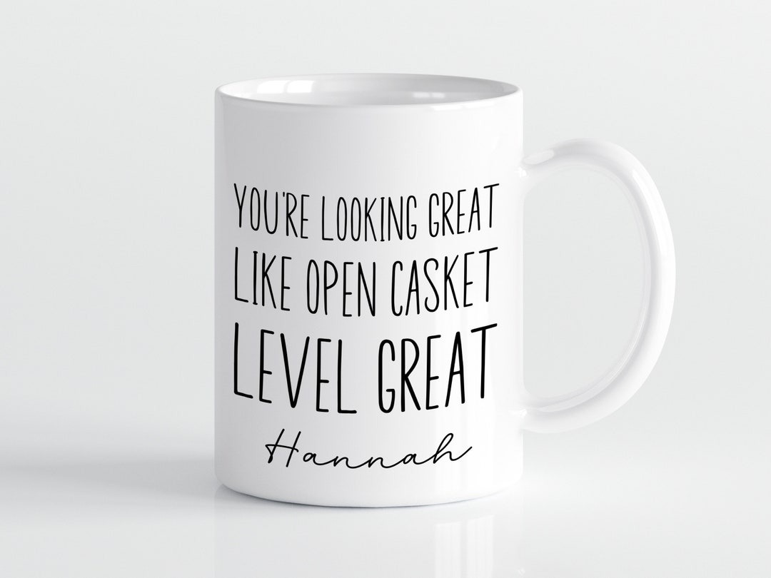 PERSONALIZED MORTICIAN GRADUATION Coffee Mug, Customized Mortuary ...