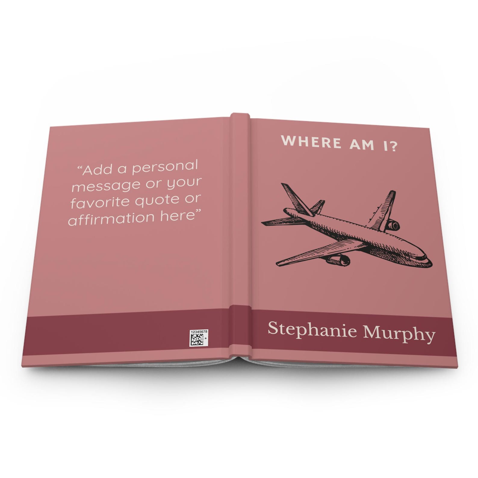 PERSONALIZED CABIN CREW Journal Notebook, Flight Attendant Logbook ...