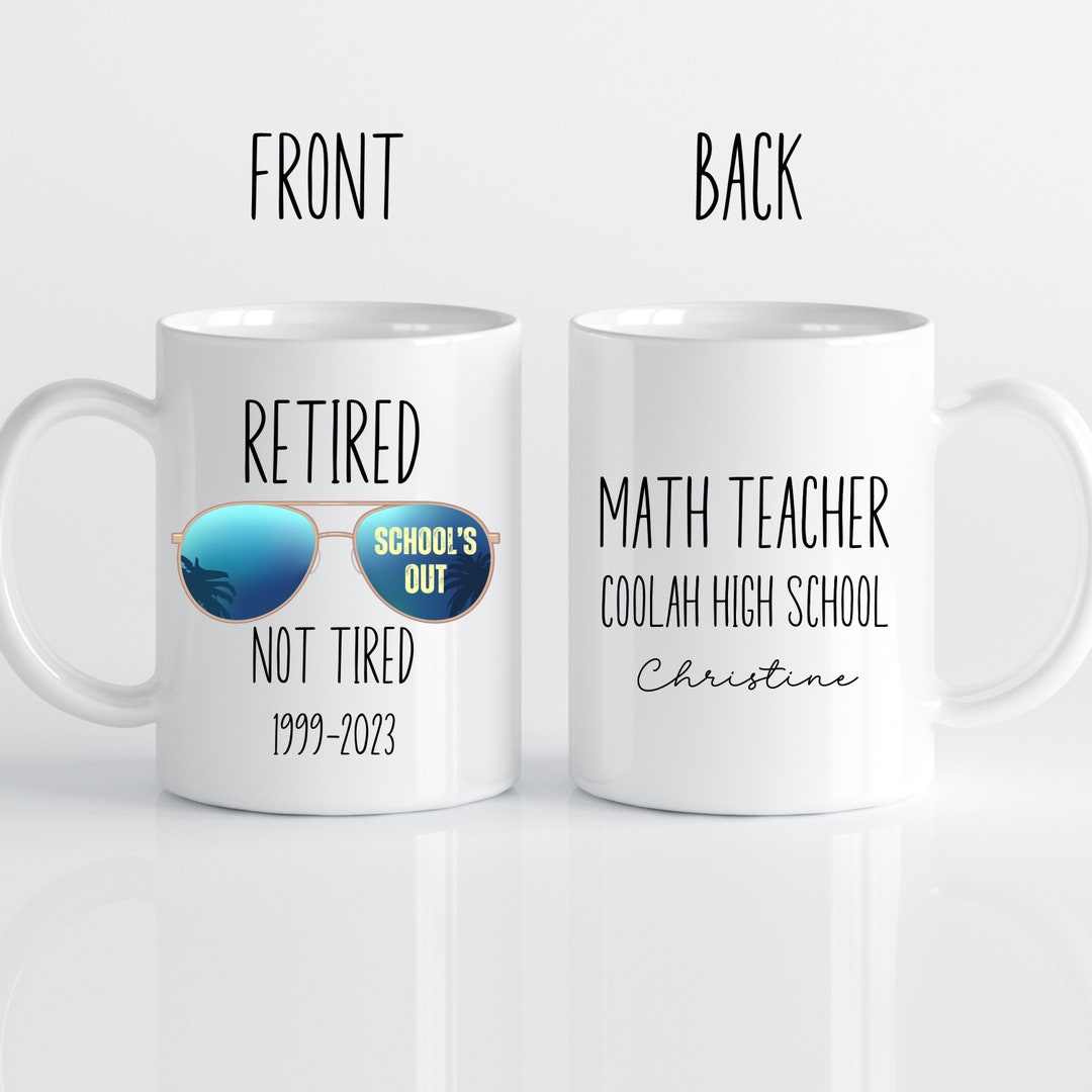 Teacher Retirement Gift, Retirement Gifts for Women Teacher, Teacher ...