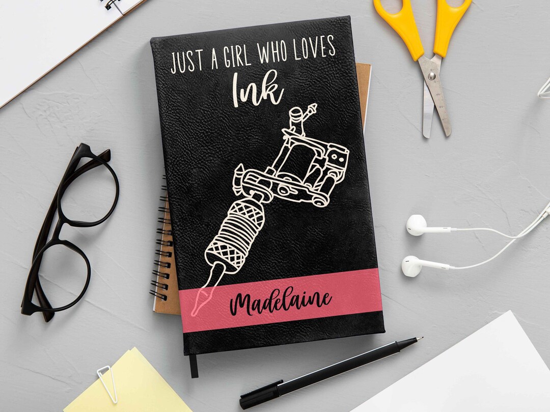 PERSONALIZED TATTOO ARTIST Journal Notebook, Custom Tattooist ...